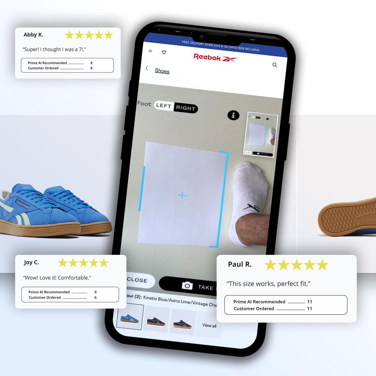 Shoe Size Finder - PRIME AI