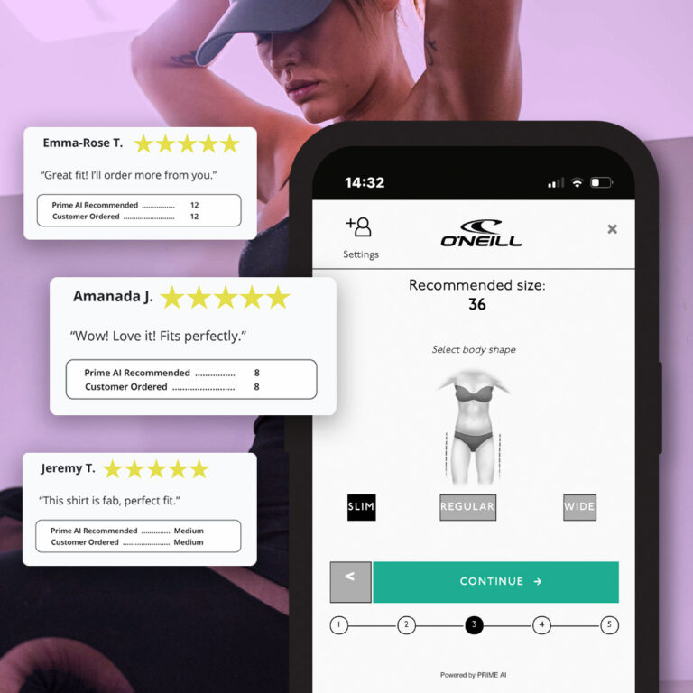 User guide for clothing fit finder - PRIME AI
