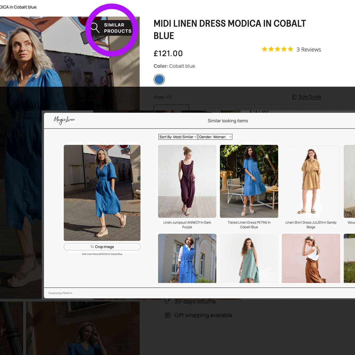 Visual Search for eCommerce - PRIME AI